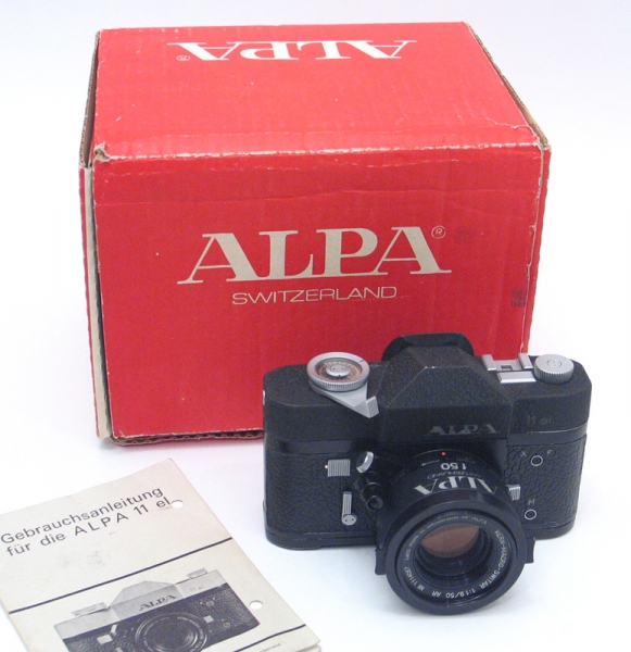 Alpa 11si, black - Peter Loy