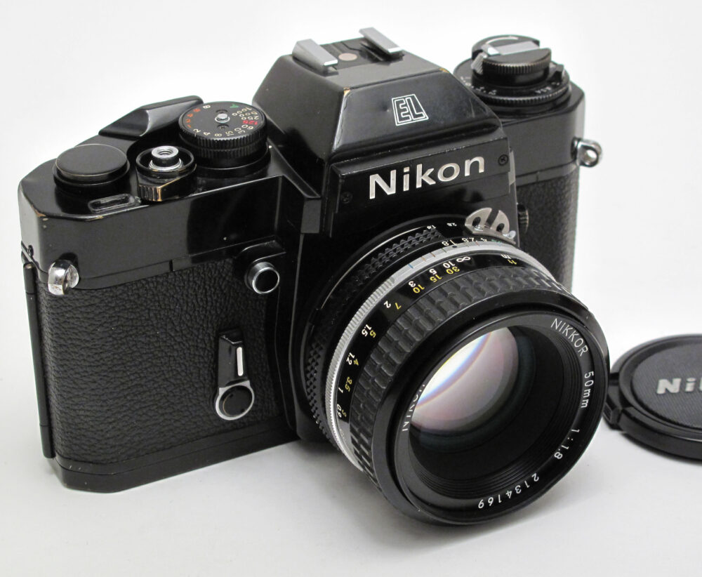 Nikon EL2, black + Nikkor 50mm f1.8 AI - Peter Loy