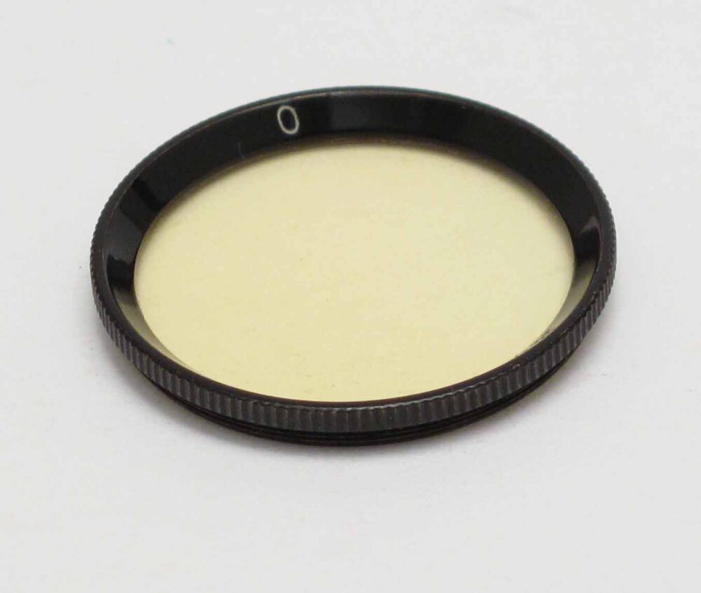 Leitz type H screw-in very light yellow filter - Peter Loy